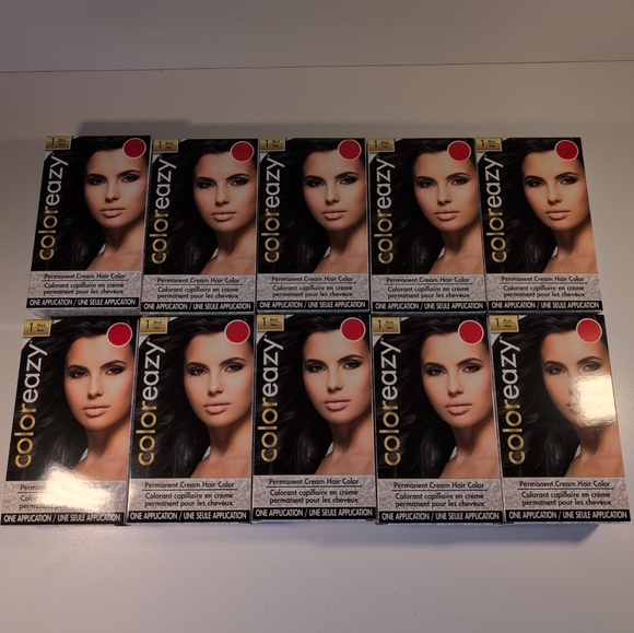 ColorEasy | Hair | Pkg Coloreazy Hair Color Kit Black | Poshmark